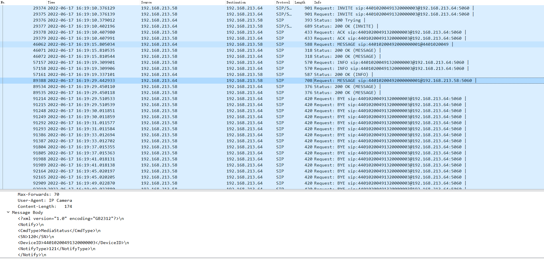 视频回放，录像推送结束，发送Bye摄像机无响应。 · Issue #525 · 648540858/wvp-GB28181-pro · GitHub