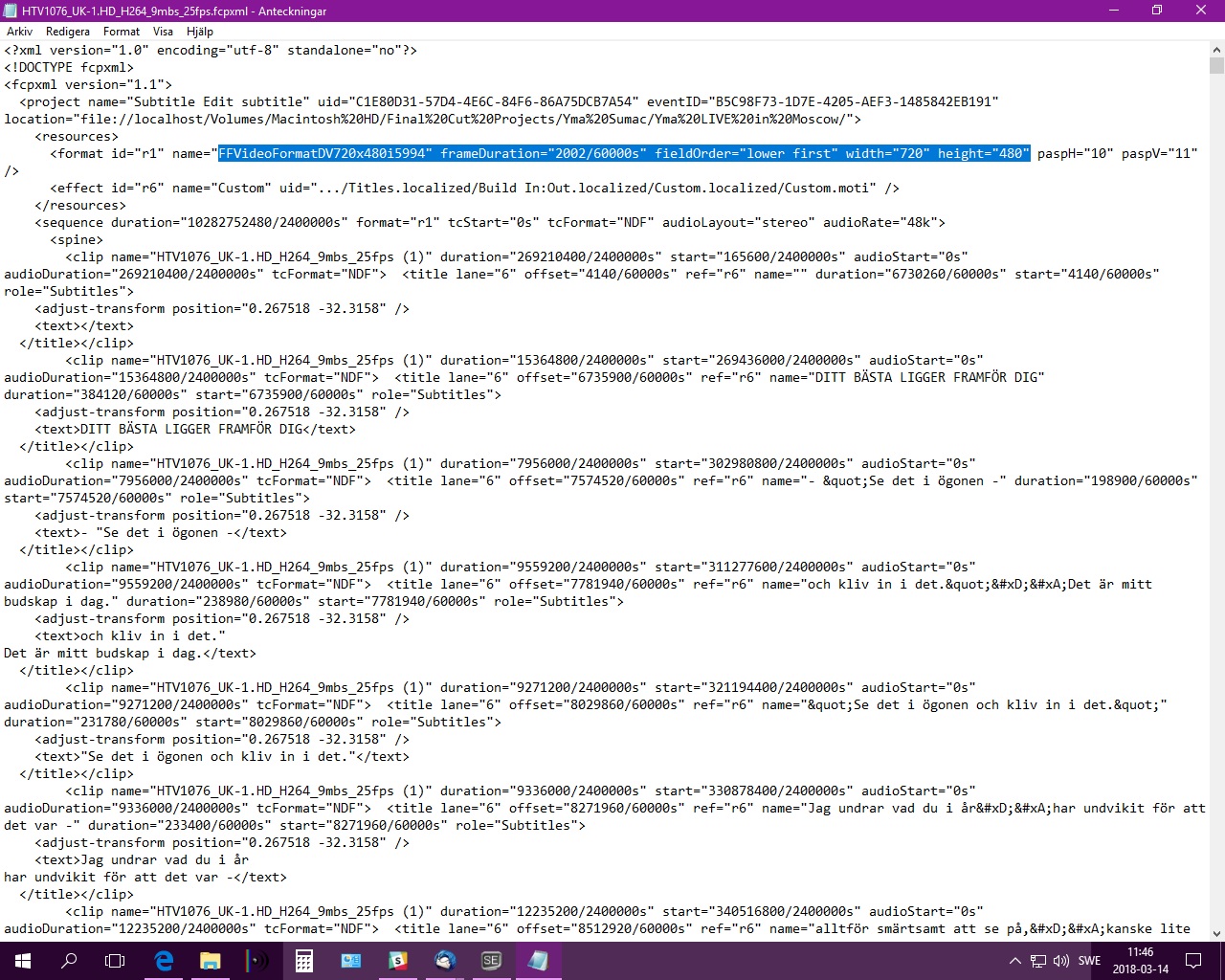 FCPXML Save as format NTSC? · Issue #2857 · SubtitleEdit/subtitleedit · GitHub