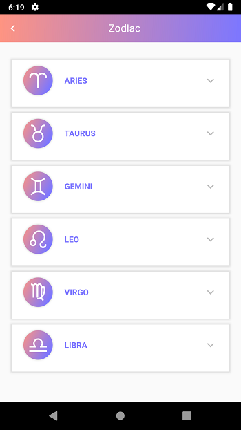 GitHub - Picorete/zodiac: Zodiac App UI Concept