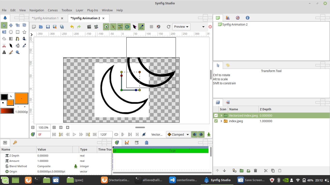 [Vectorization] Incorrect size/location of vectorization result · Issue #923 · synfig/synfig ...