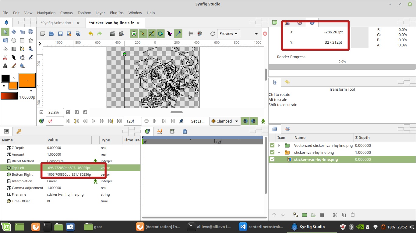 [Vectorization] Incorrect size/location of vectorization result · Issue #923 · synfig/synfig ...