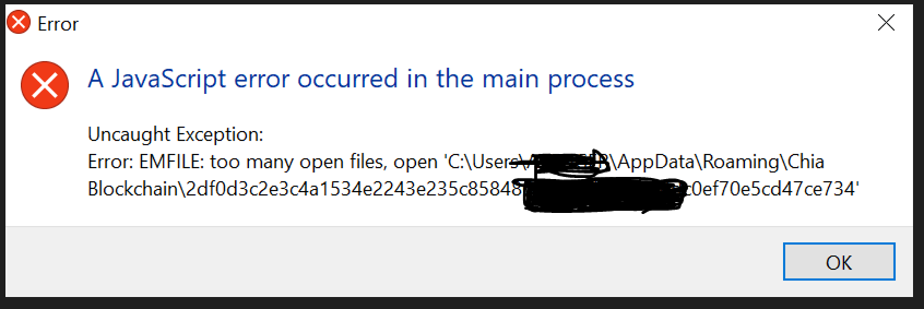 [bug] · Issue 1276 · Chia Network Chia Blockchain Gui · Github
