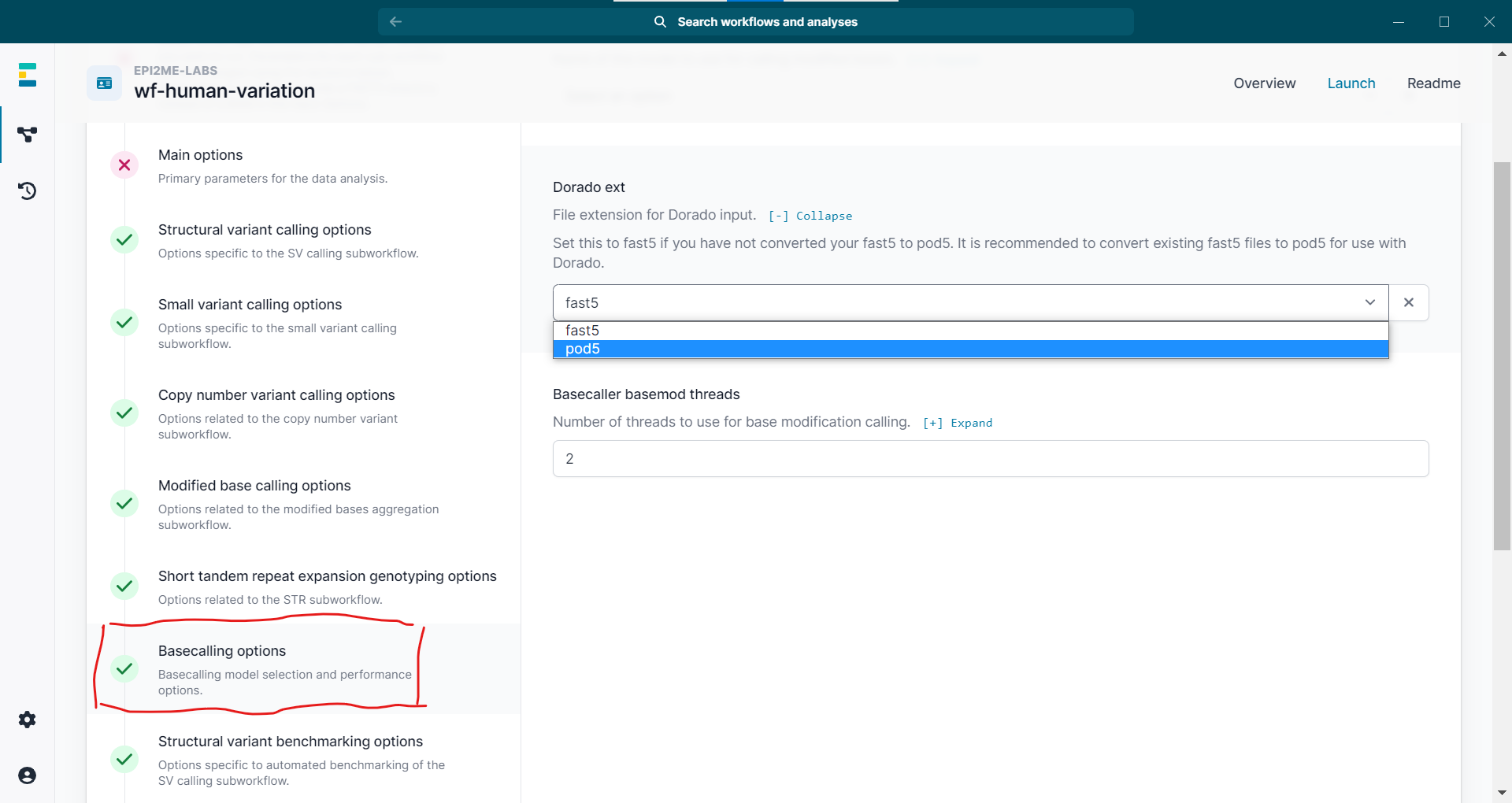 POD5 present but asking for POD5_pass**.fast5 · Issue #93 · epi2me-labs/wf-human-variation · GitHub