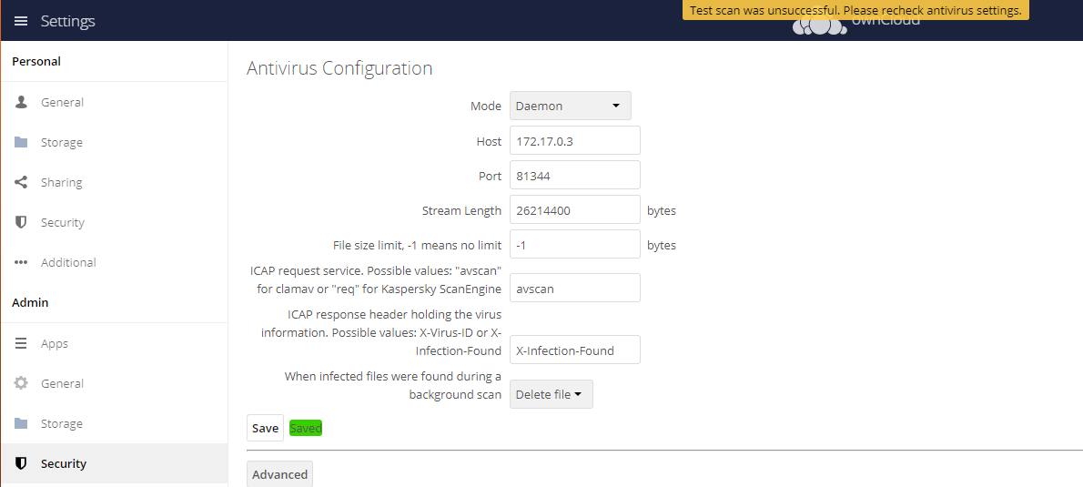 [QA] Field validation passing Port number > 65535 on Antivirus Configuration screen · Issue #422 ...