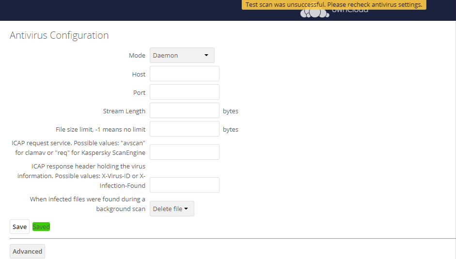 [QA] [Documentation and UX improvement] Users should be informed that in case saving empty ...