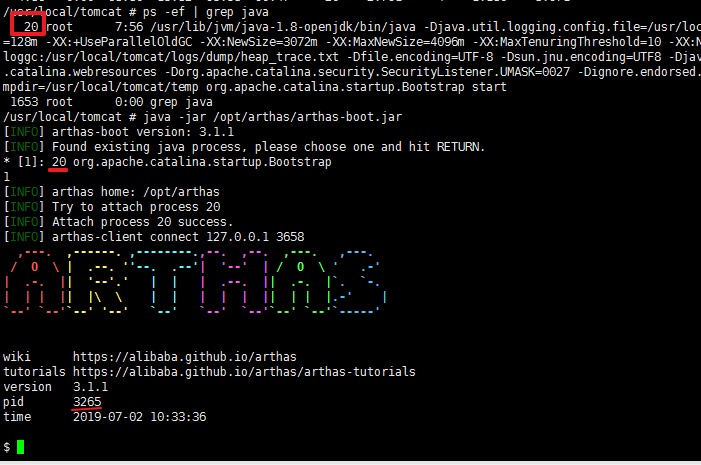 docker里运行 如果主机jvm运行其他进程 会attach到主机进程 而不是docker的jvm进程 · Issue #418 · alibaba/arthas · GitHub