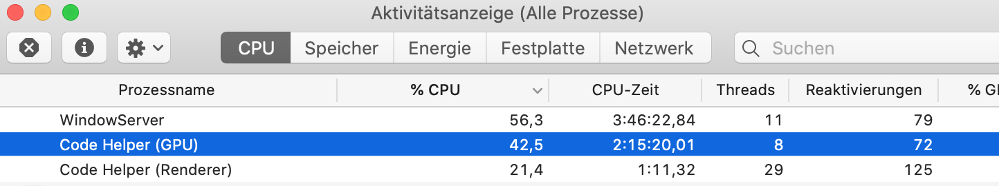 Code Helper (GPU) High CPU Usage · Issue #93 · spmeesseman/vscode-taskexplorer · GitHub
