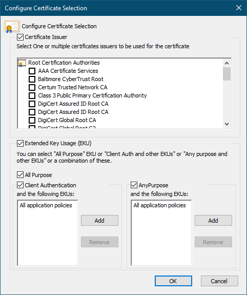 Unable to use smart card for authentication Windows built-in IKEv2 ...