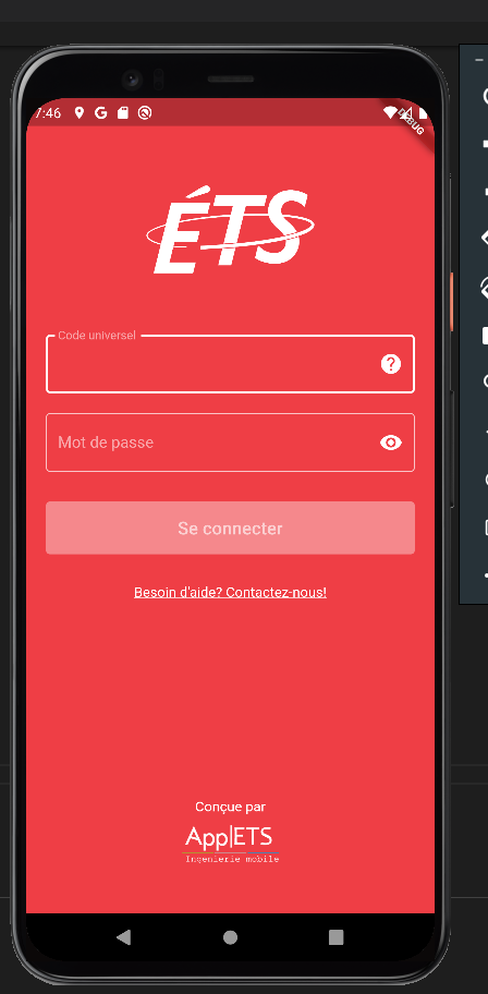 Add "Forgot your password ?" in login page · Issue #736 · ApplETS/Notre-Dame · GitHub