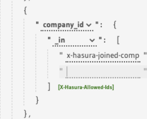 Permission rule error for an array in AWS Cognito stringfied JWT token · Issue #5578 · hasura ...