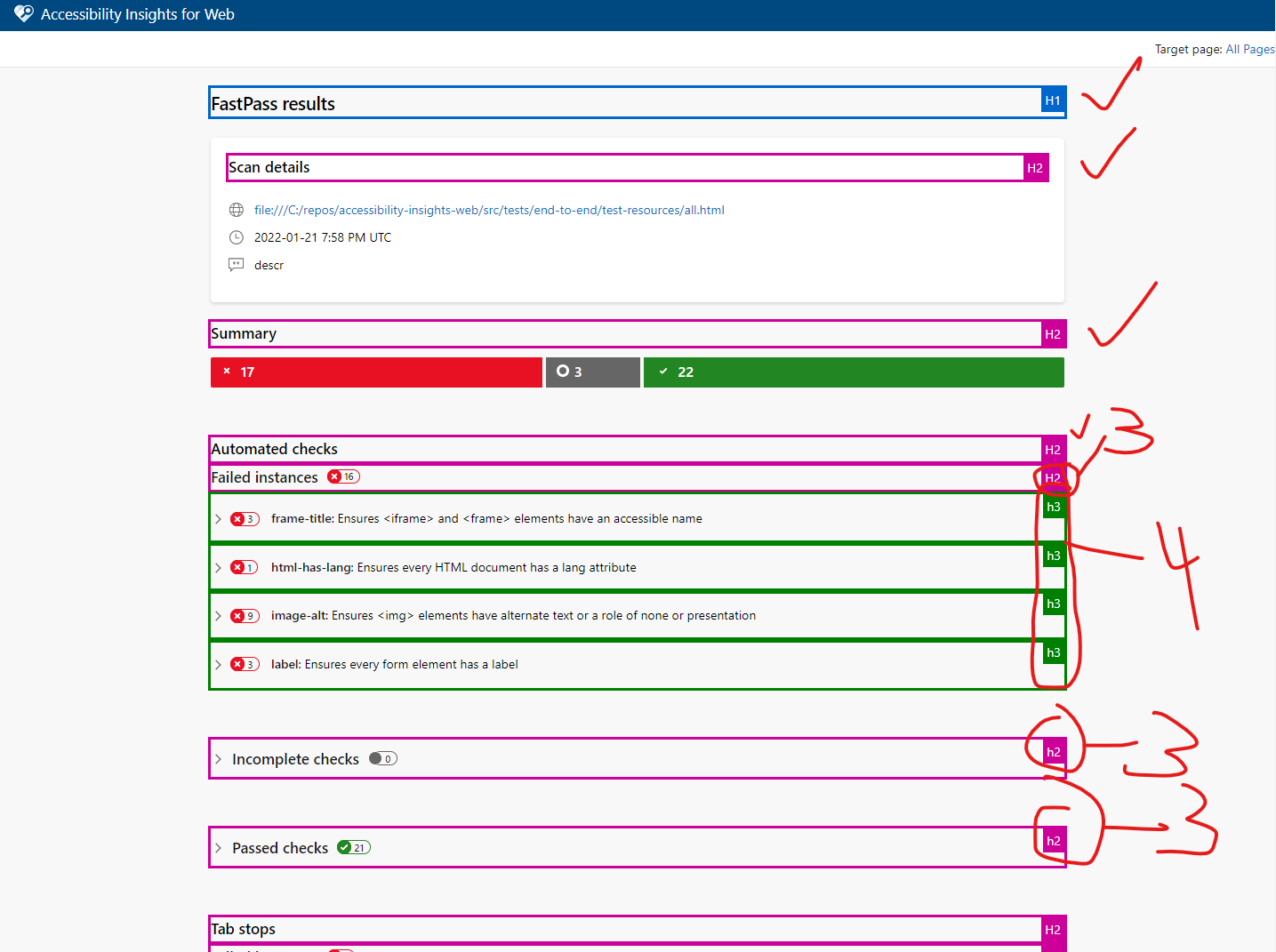 Web FastPass Tab stops view and report fit and finish inconsistencies · Issue #5099 · microsoft ...