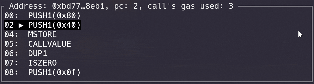 Debugger: prev/next op not working properly · Issue #411 · foundry-rs/foundry · GitHub
