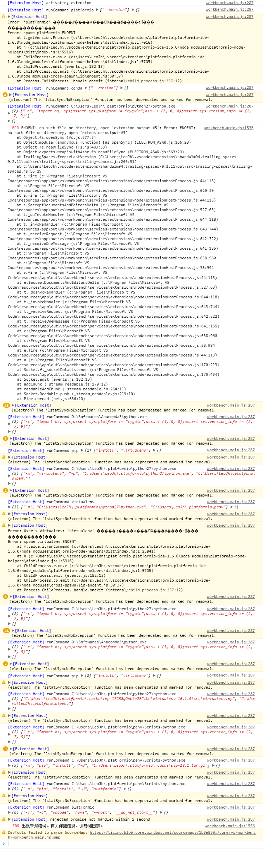 ImportError: DLL load failed: The specified module could not be found · Issue #586 · platformio ...