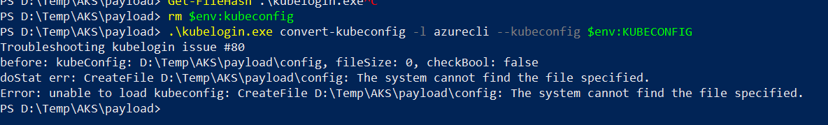 Kubelogin Not Respecting Kubeconfig Environment Variable · Issue 80