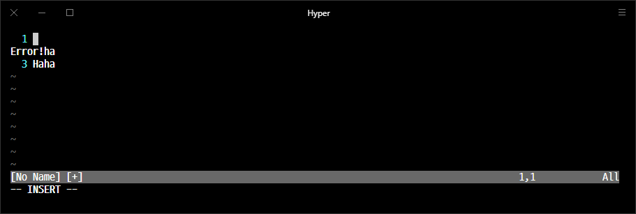 Error When Using Nvim From Hyper · Issue 3039 · Vercelhyper · Github 4383