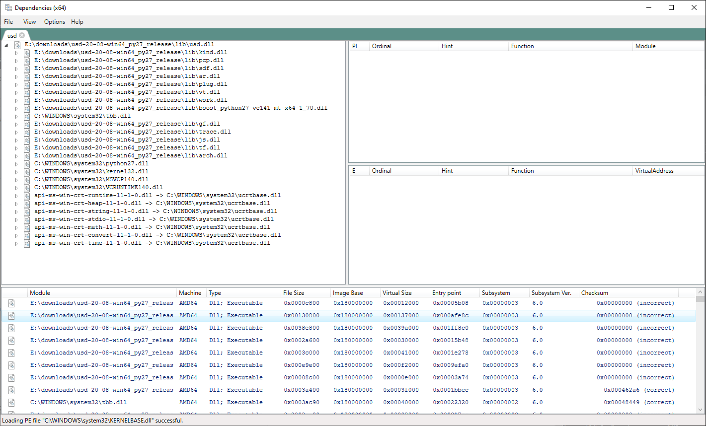 Windows 10 Nvidia binaries DLL load failed · Issue #1334 · PixarAnimationStudios/OpenUSD · GitHub