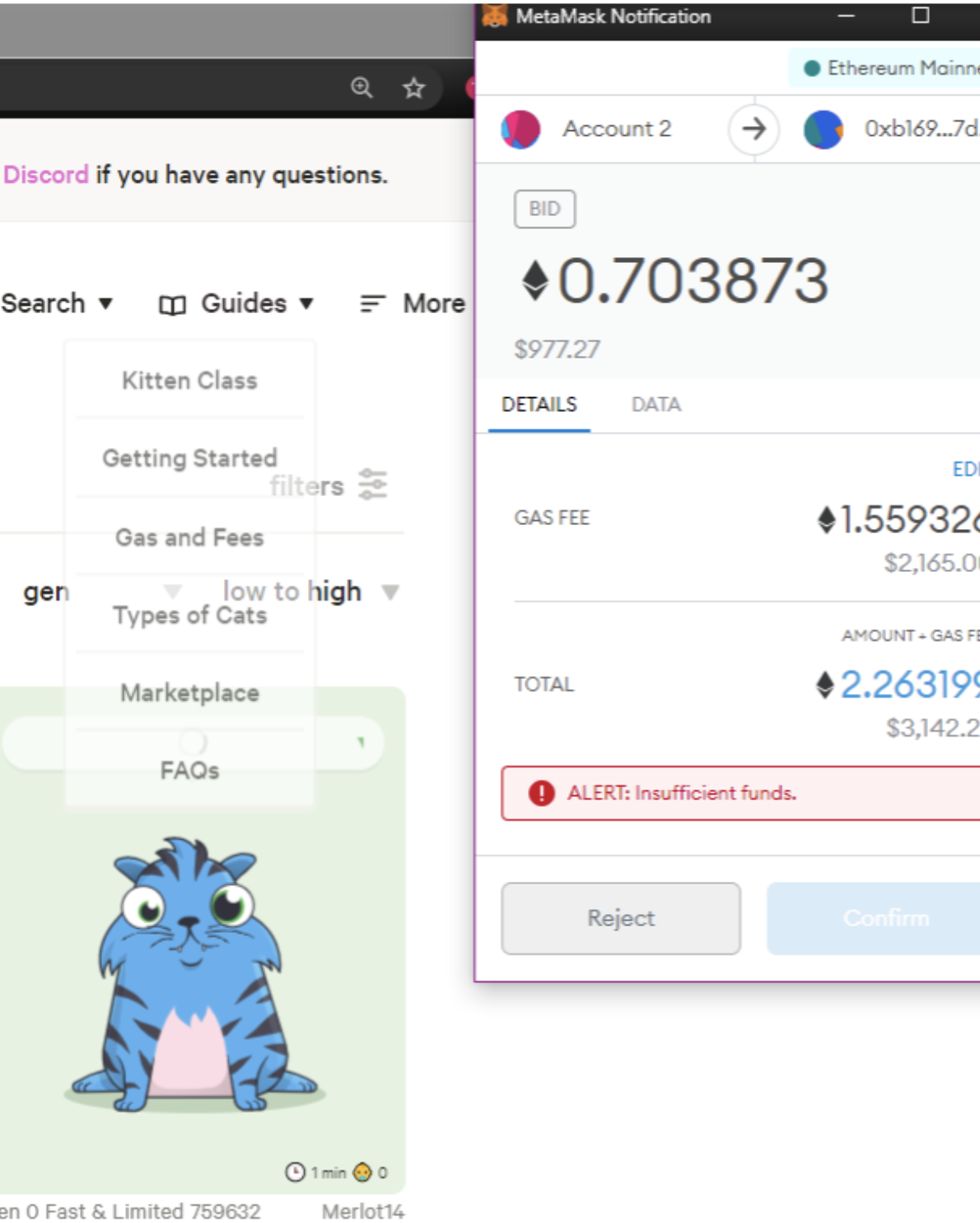 Incorrect gas estimation when account has not enough ETH · Issue #10276 · MetaMask/metamask ...