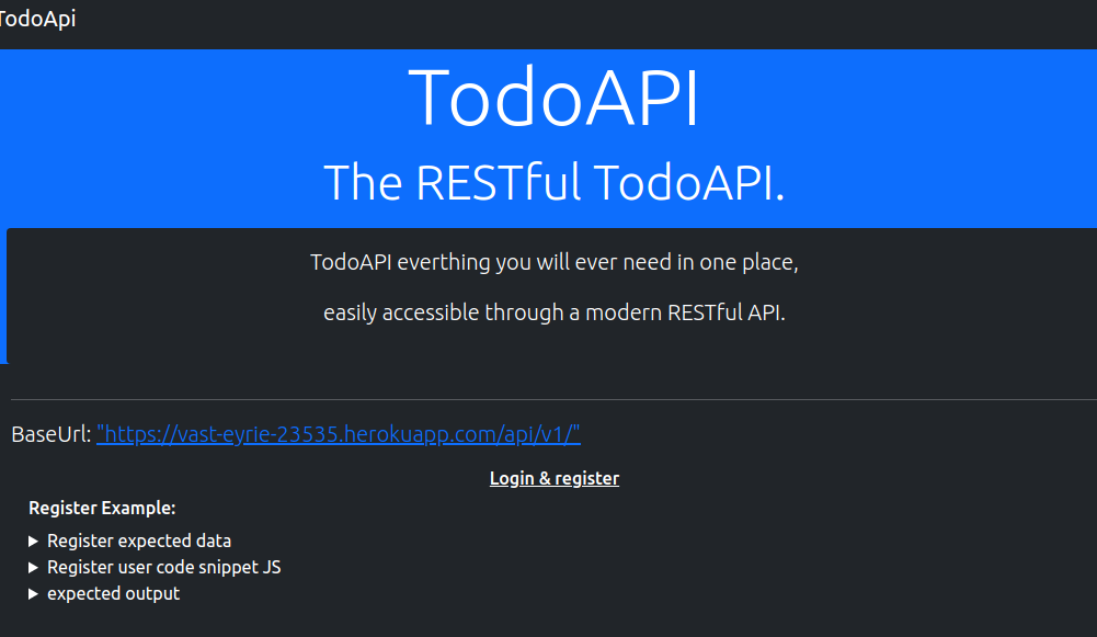 GitHub - ashraffares/TodoApiV1: Todo list API is easily accessible through a modern RESTful API ...