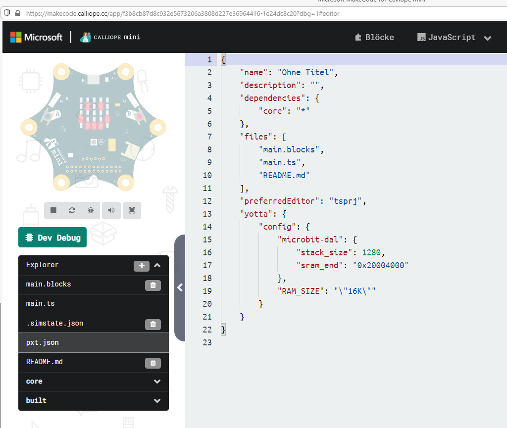 Choosing RAM size does not work · Issue #161 · microsoft/pxt-calliope · GitHub
