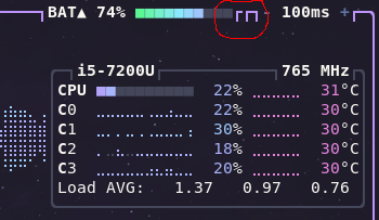 [BUG] While charging there is a extra corner character · Issue #260 ...