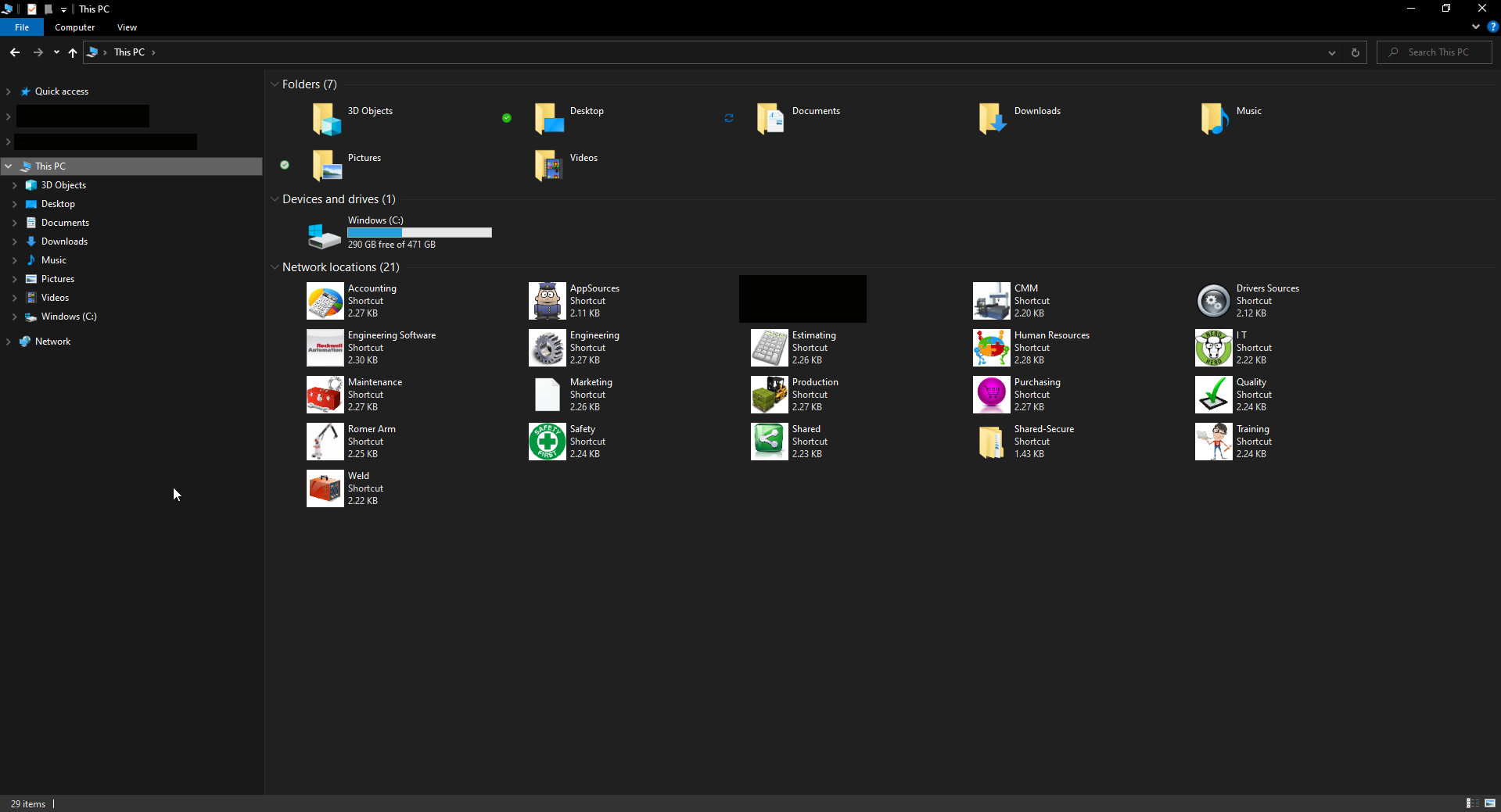 Network Locations Or Equivalent Of This Pc · Issue 7183 · Files Communityfiles · Github 