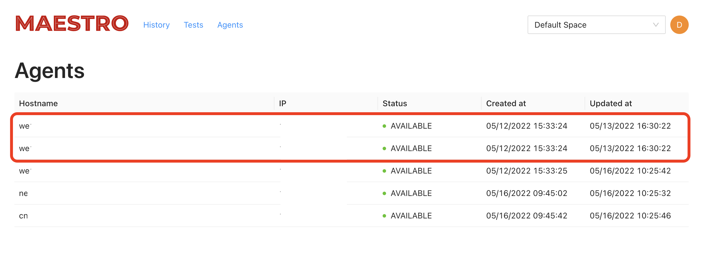 Showing Agents deleted as Available · Issue #384 · Farfetch/maestro · GitHub