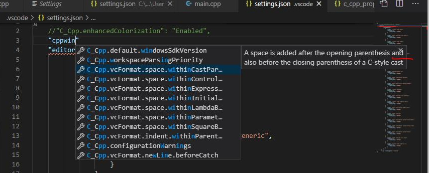 Tooltip Info Overlapped With Read Less Icon X For Vcformat Related Property · Issue 106217