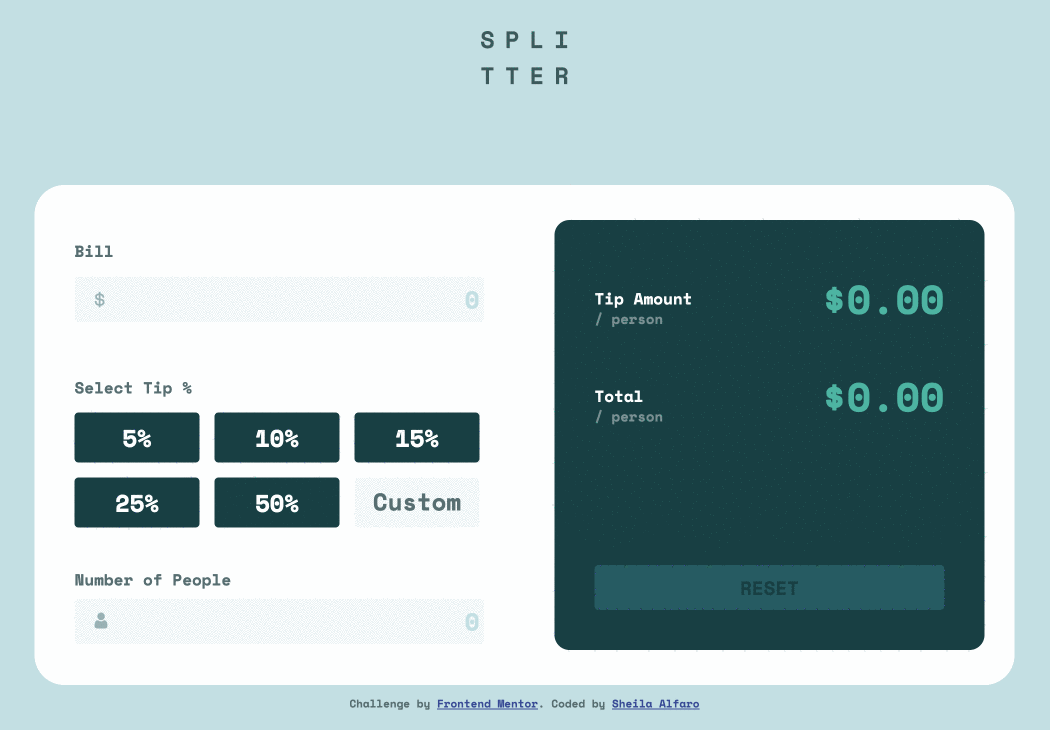 GitHub - svalfaro/tip-calculator