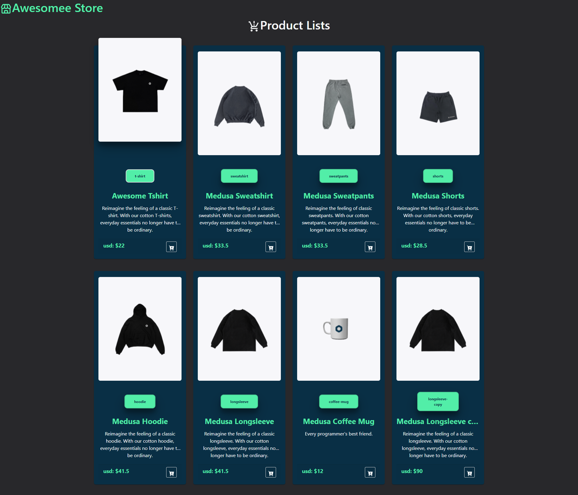 GitHub - pramit-marattha/medusa-reactjs-demo