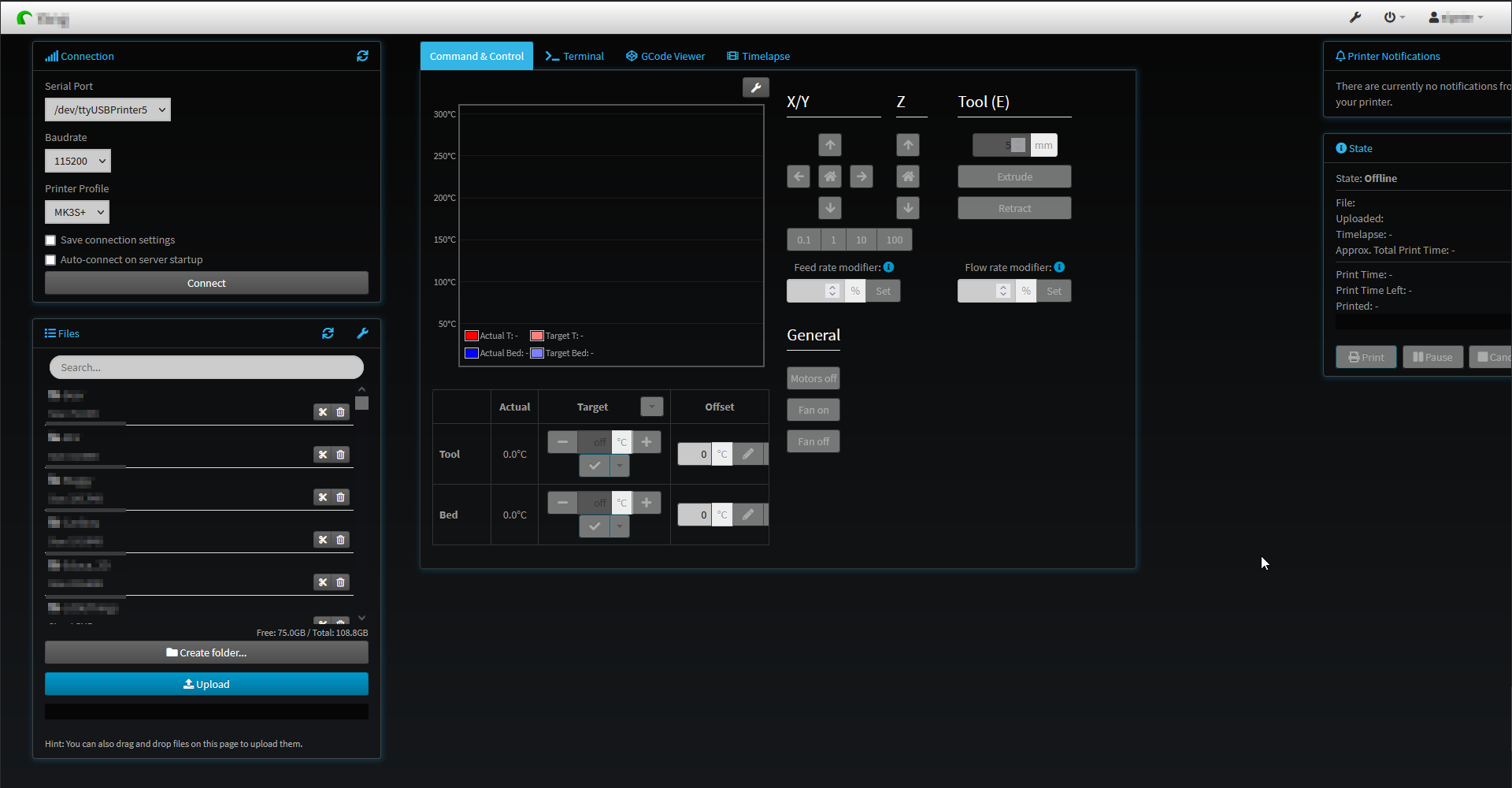 [BUG] Window width layout and window styles went nuts · Issue #242 · LazeMSS/OctoPrint ...