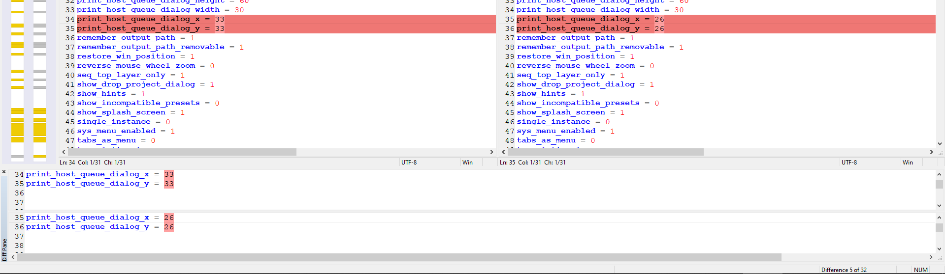 Diff Line By Line · Issue 1465 · Winmerge Winmerge · Github
