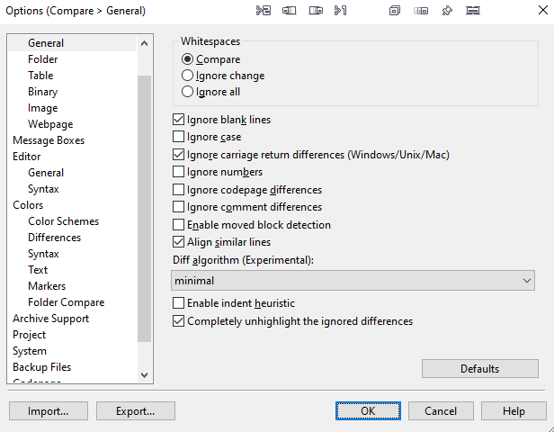 Diff Line By Line · Issue 1465 · Winmerge Winmerge · Github