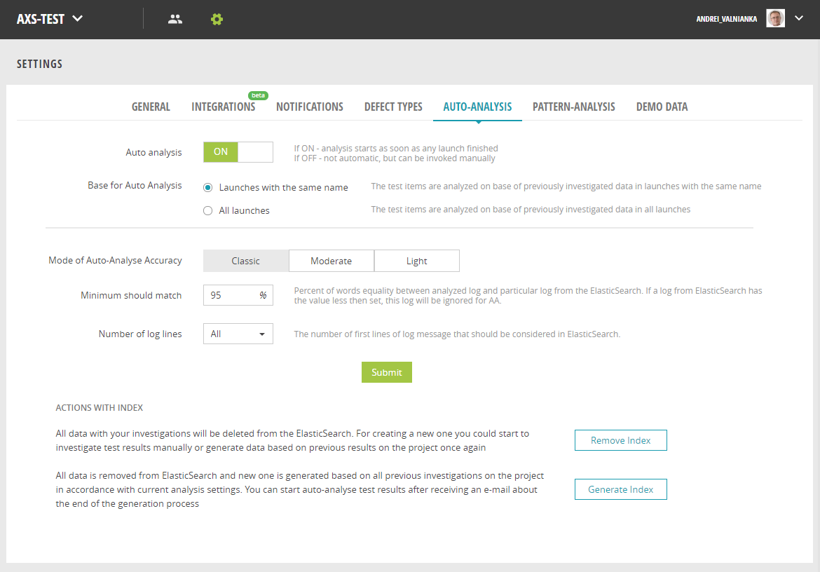 [v5] Auto-analysis doesn't work · Issue #1222 · reportportal/reportportal · GitHub