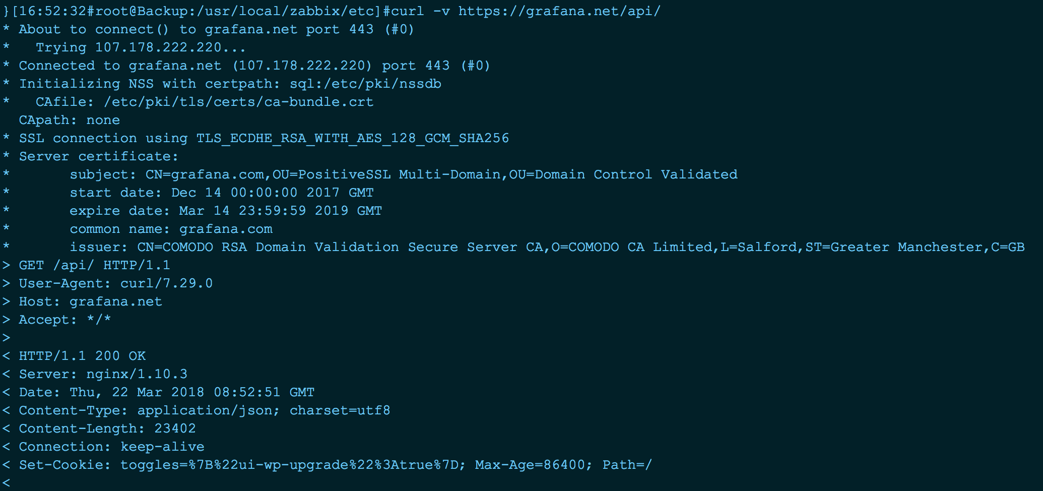 Zabbix Api Connection Failed Could Not Connect To Given Url · Issue