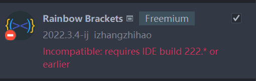 Incompatible for webstorm 2022.3 · Issue #2559 · izhangzhihao/intellij-rainbow-brackets · GitHub