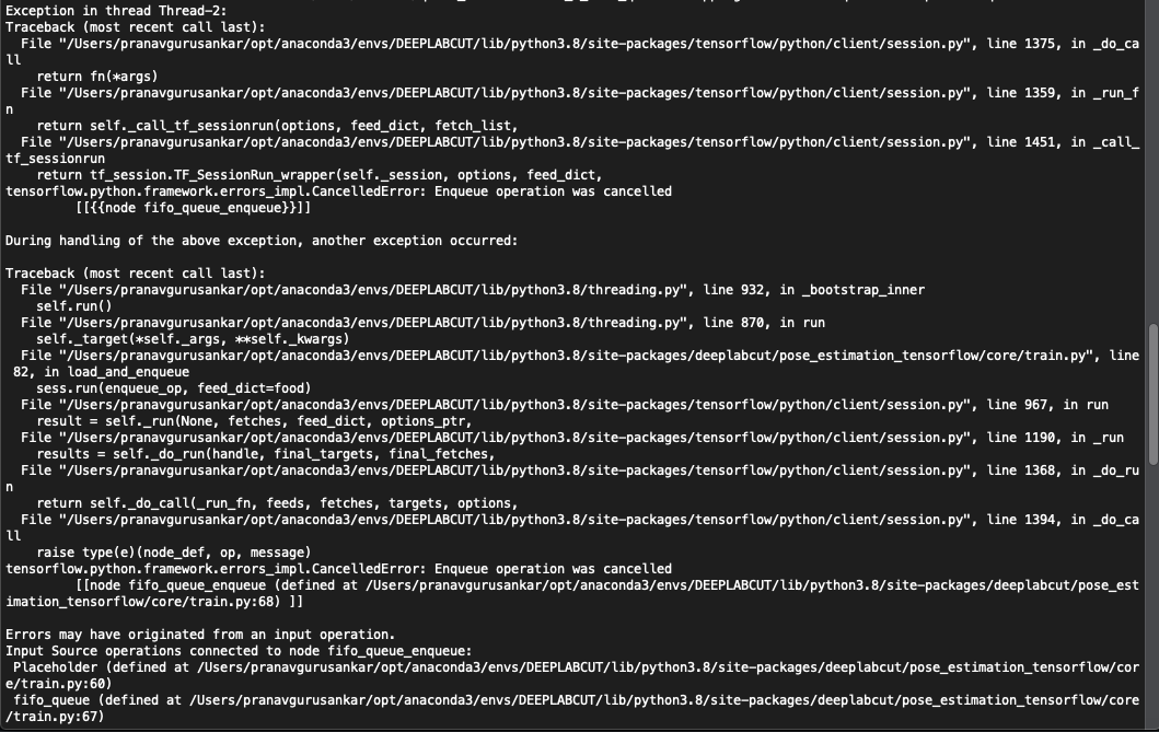 Cannot Check Deeplabcut Version Import Deeplabcut Cannot Execute · Issue 1413 · Deeplabcut 