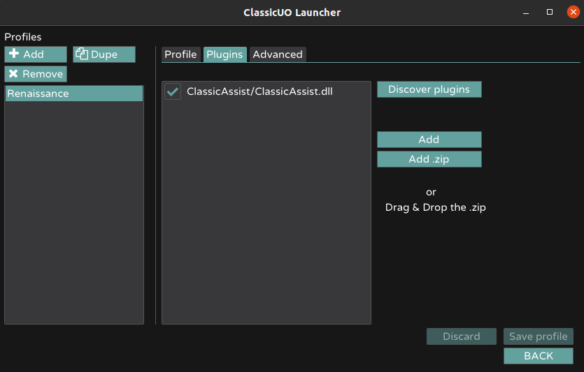 Cannot launch assist with ClassicUO · Issue #360 · Reetus/ClassicAssist ...
