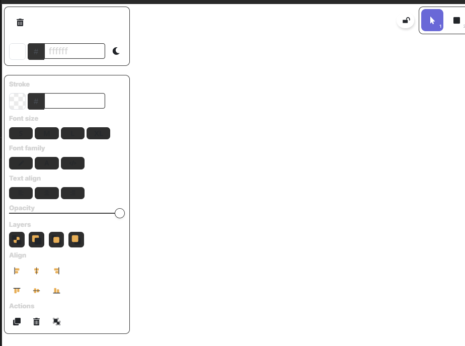 Bad colors of background element of Exalidraw interface · Issue #326 ...