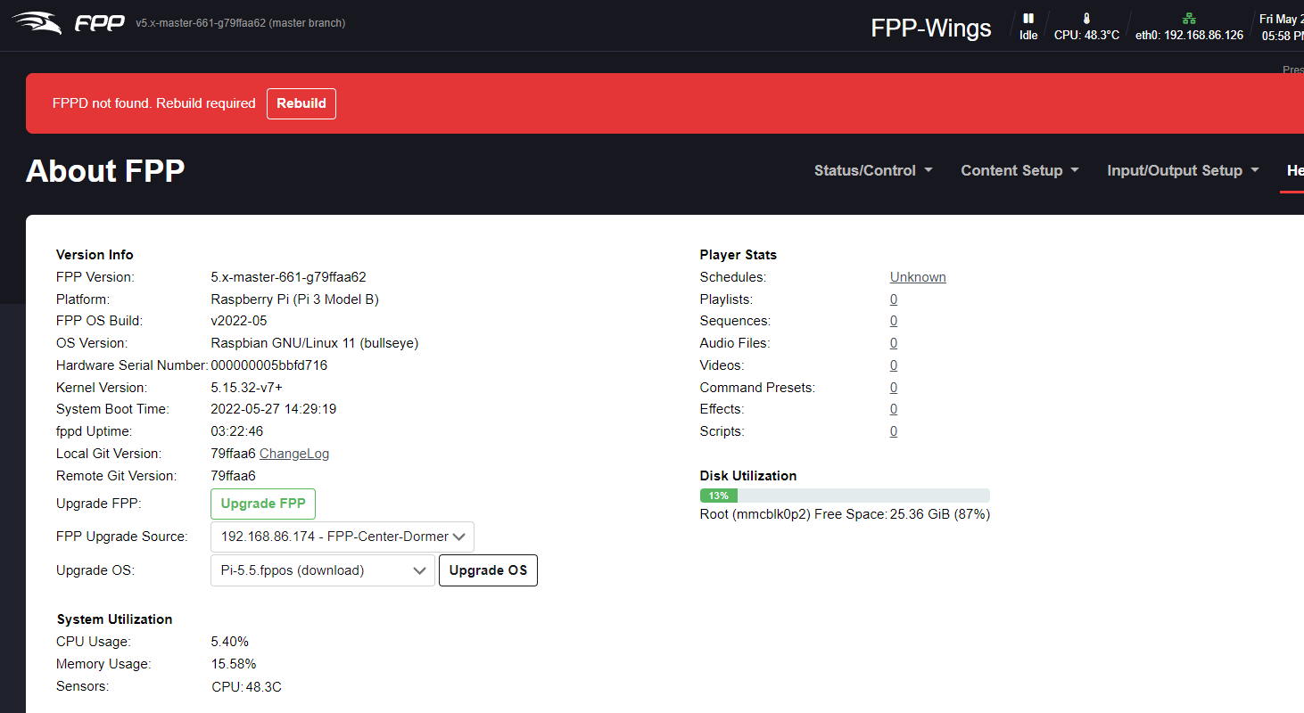 Beta1: Upgrading Sometimes Reverts to 5.x · Issue #1286 · FalconChristmas/fpp · GitHub