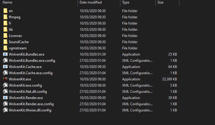 Directory structure on compiled project · Issue #122 · WolvenKit ...