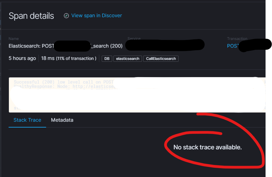 Performance issue : allowing to capture stacktrace on exception even if it's disabled for ...