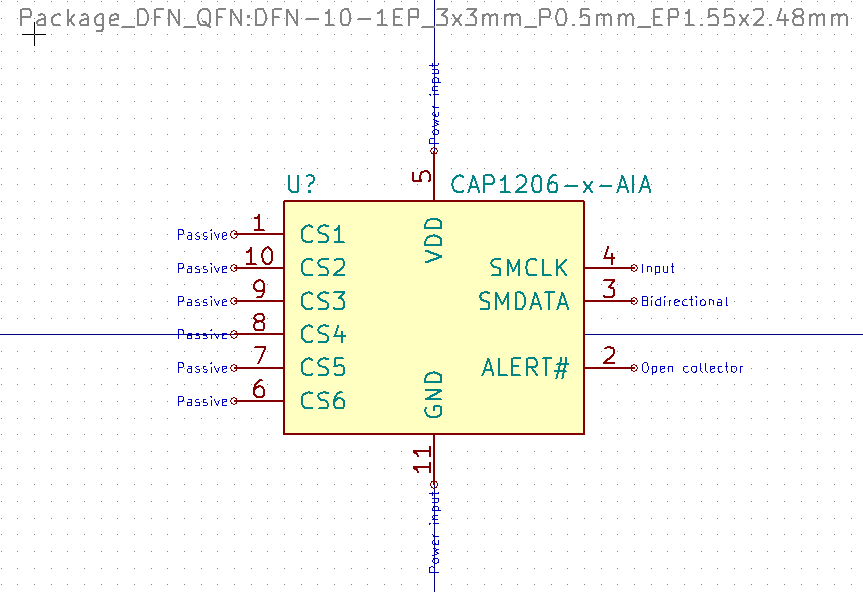 Add CAP1206 touch sensor (!830) · Merge requests · KiCad / KiCad ...