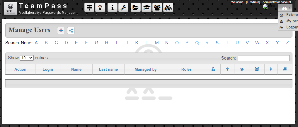 Profile issue · Issue #3515 · nilsteampassnet/TeamPass · GitHub