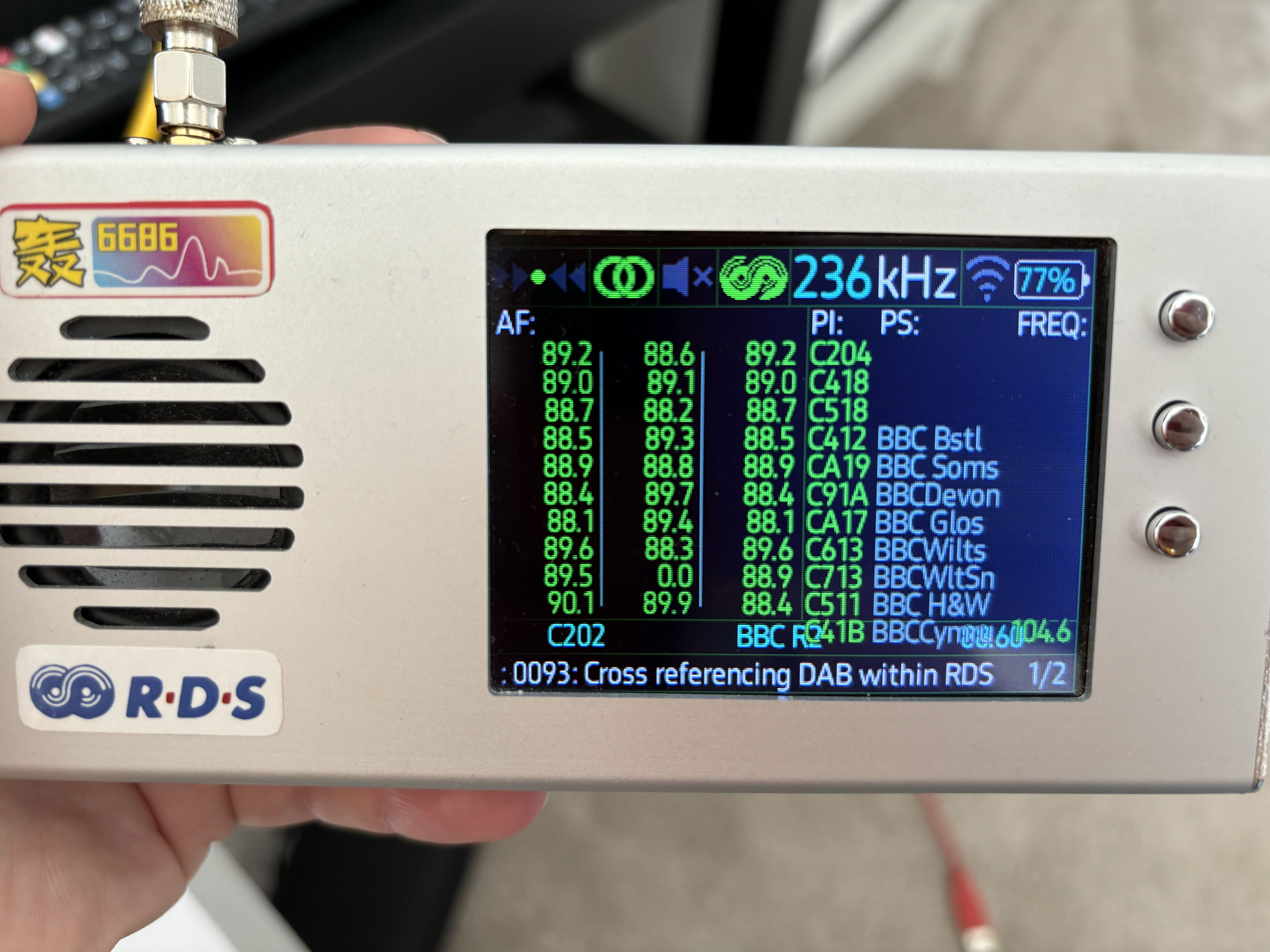 Unsorted AF broken · Issue #332 · PE5PVB/TEF6686_ESP32 · GitHub