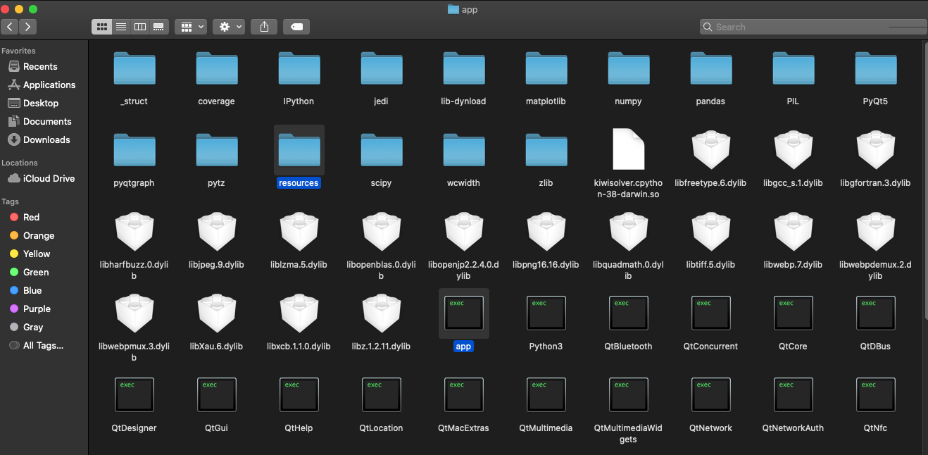 App Generated With Pyinstaller Does Not Find Files After Building For Macos Stack Overflow