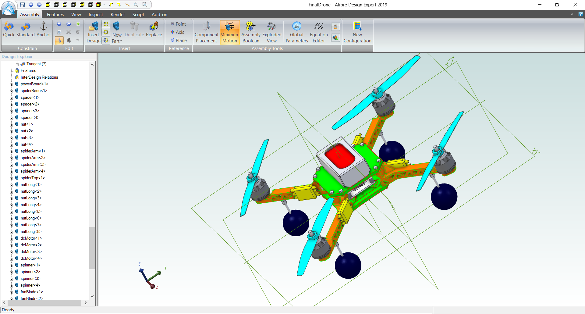 GitHub - nihalsuri/CAD-Design-for-Quadcopter-: Quadcopter design ...
