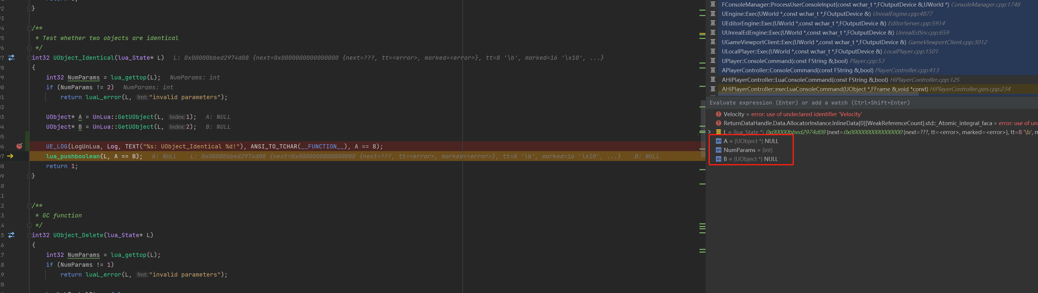 UObject_Identical在非UObject之间进行比较时返回的都是true · Issue #567 · Tencent/UnLua · GitHub