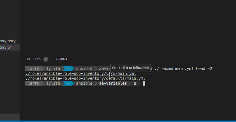 file links in terminal are not always working · Issue #62586 · microsoft/vscode · GitHub