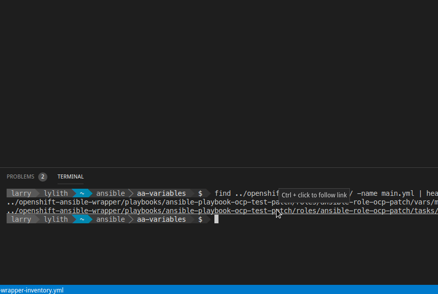 file links in terminal are not always working · Issue #62586 · microsoft/vscode · GitHub