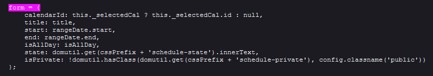 Customize creation popup · Issue #884 · nhn/tui.calendar · GitHub